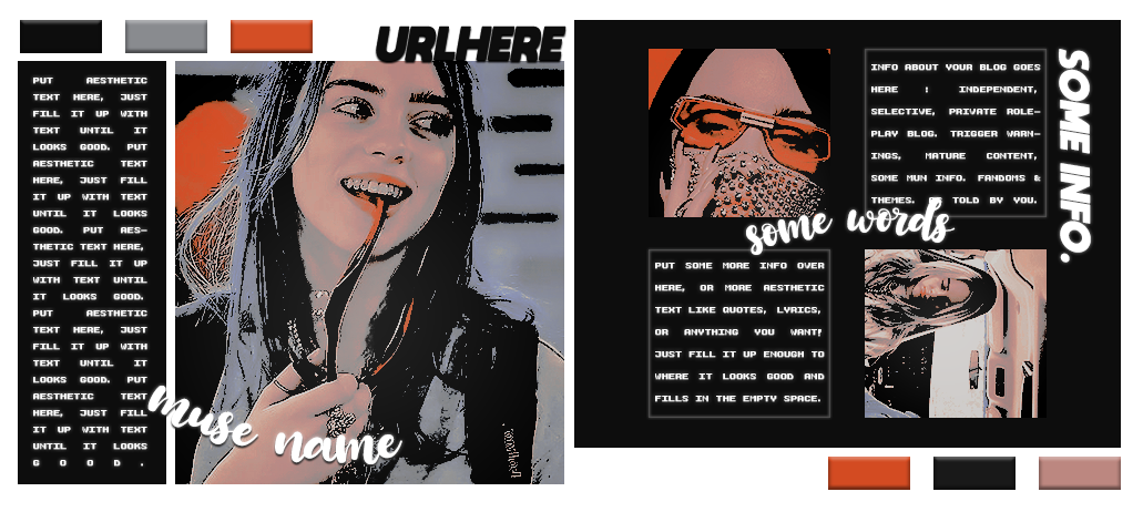 PROMO TEMPLATE //: 104. by niixzee on DeviantArt