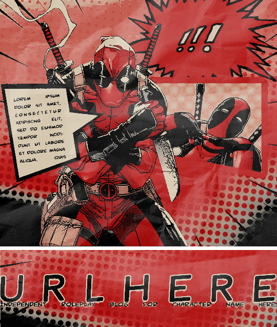 PROMO TEMPLATE //: 109 comic book style. by niixzee on DeviantArt