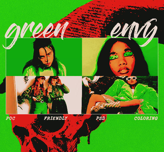 green envy psd //: theshebb. by niixzee on DeviantArt