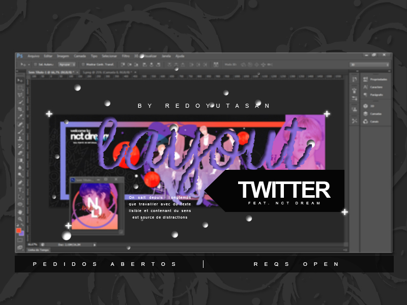 LAYOUT Template by redoyutasan on DeviantArt