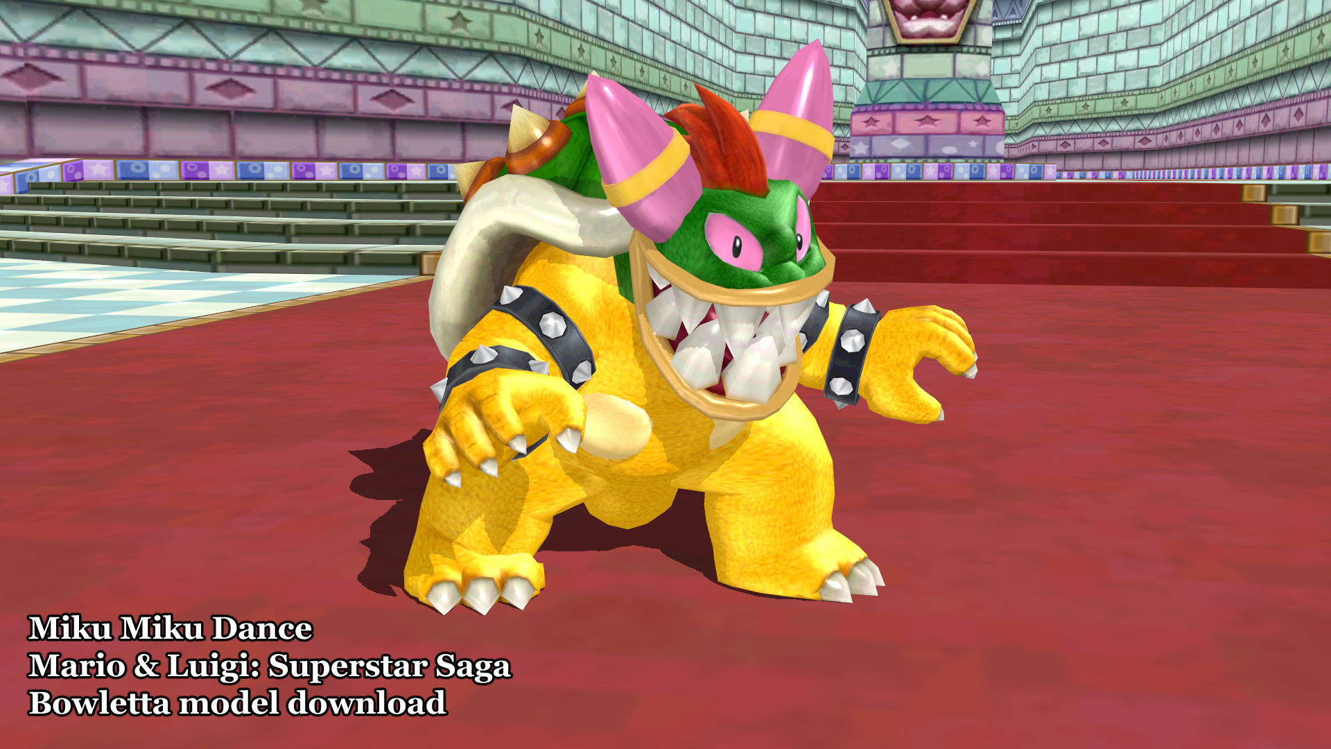 (MMD Model) Bowletta Download by Mallow-MMD on DeviantArt