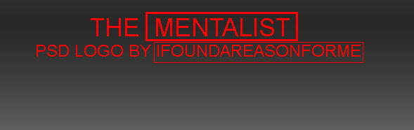 The Mentalist Logo PSD by ifoundareasonforme on DeviantArt