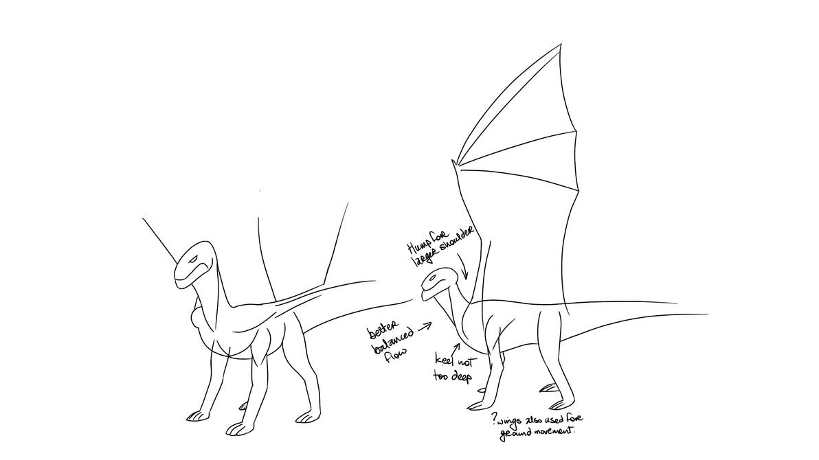 Dragon Study WIP by frazamm on DeviantArt