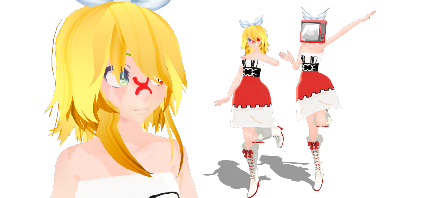 ( MMD ) Fukase Ren dress dl down by Jelly-Bees on DeviantArt