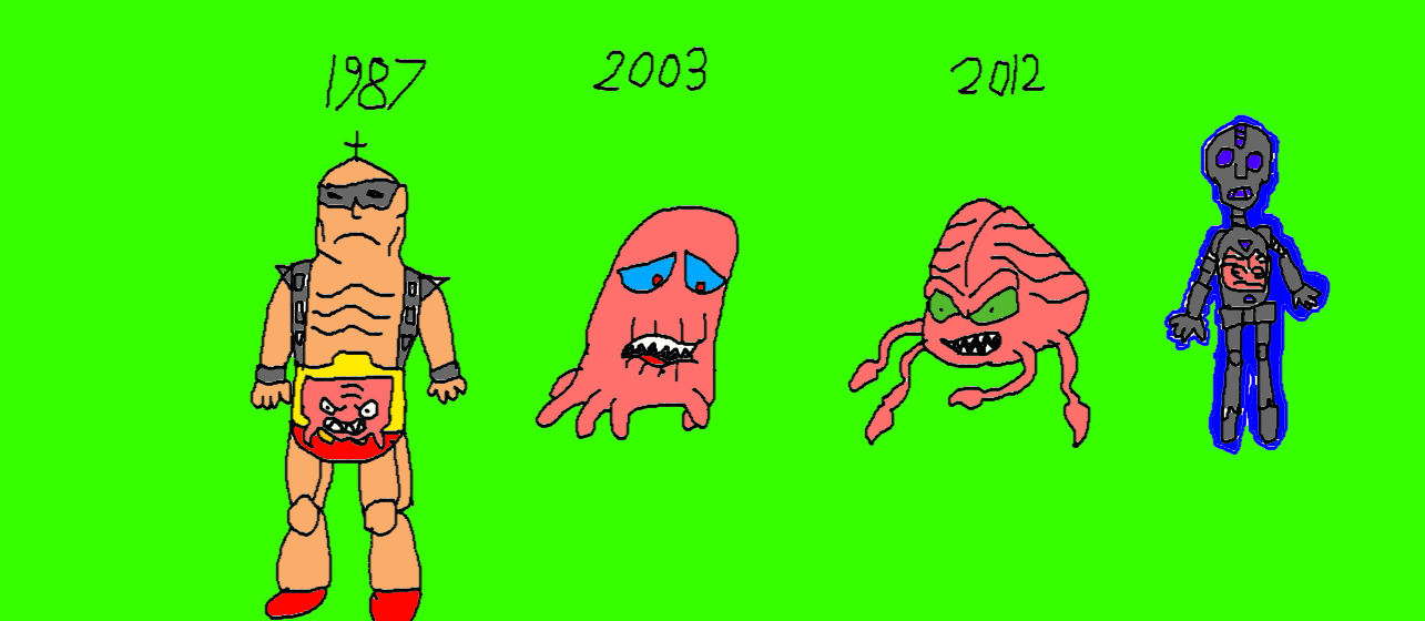 The Many Faces of Krang by LuciferTheShort on DeviantArt