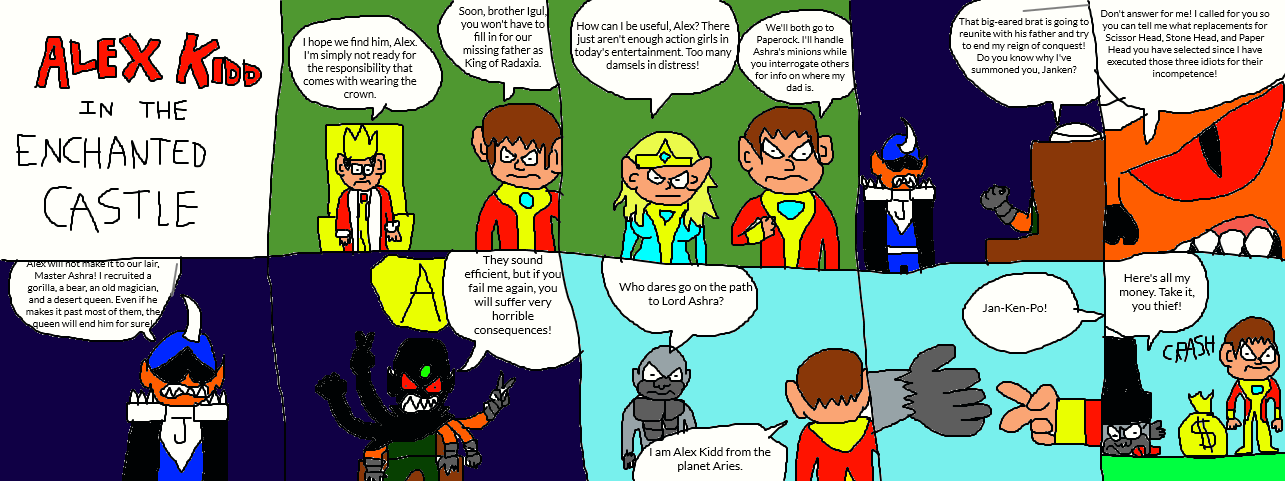 Memories of Alex Kidd 17 by LuciferTheShort on DeviantArt