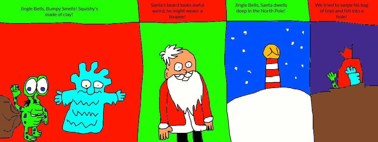 Bump in the Night Jingle Bells by LuciferTheShort on DeviantArt