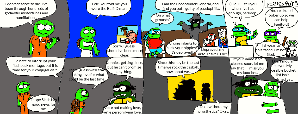 TMNT: Slash- Death Row Page 7 by LuciferTheShort on DeviantArt