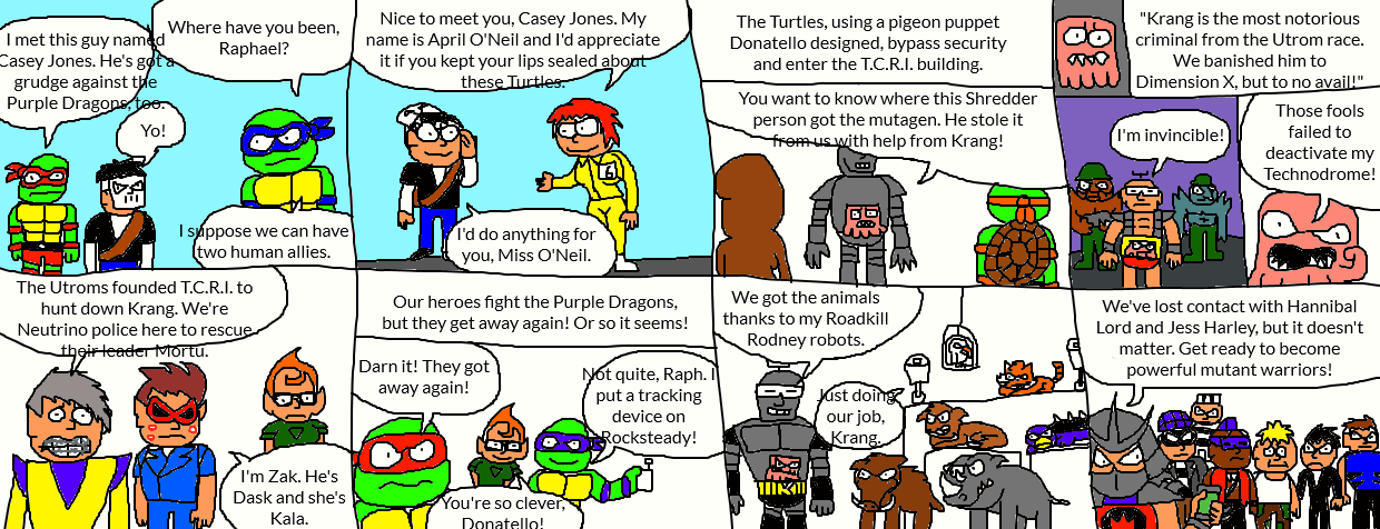 Origin of the TMNT Page 13 by LuciferTheShort on DeviantArt