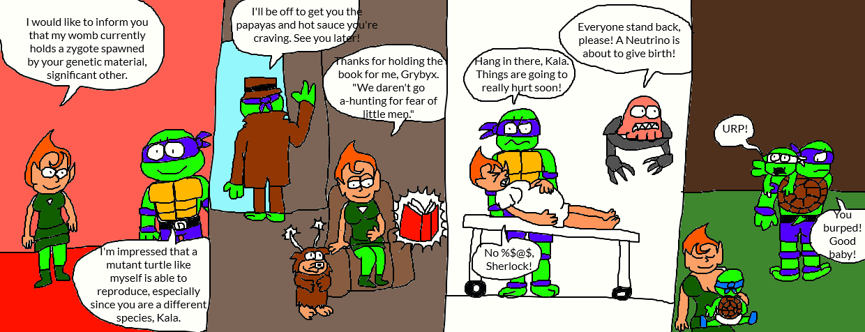 TMNT Motherhood: Kala by LuciferTheShort on DeviantArt