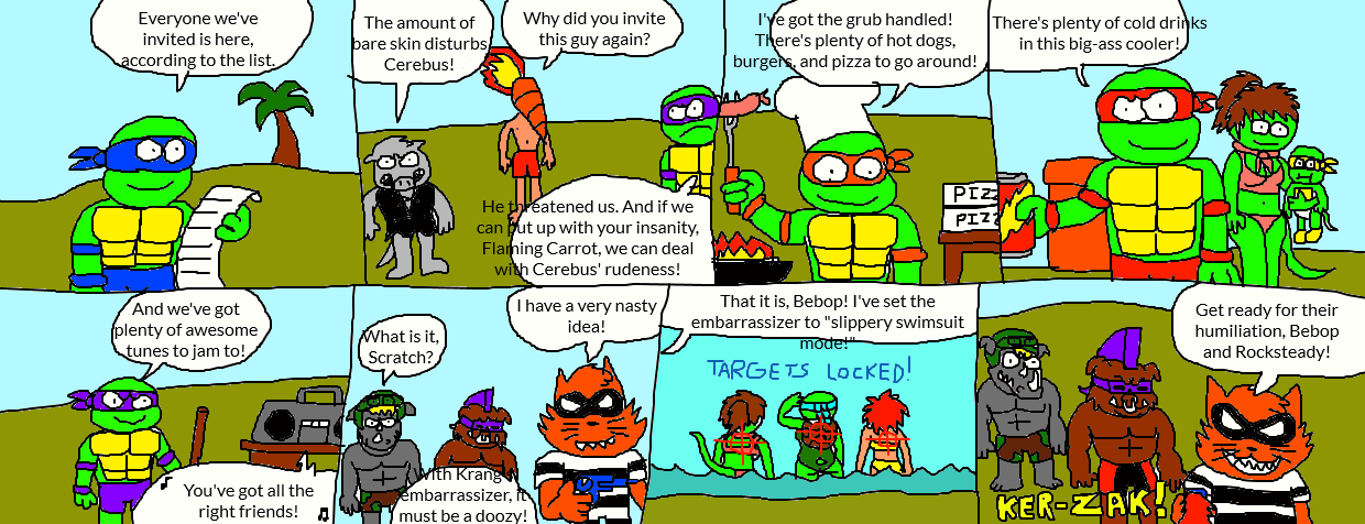 TMNT: Summer Blast Page 2 by LuciferTheShort on DeviantArt