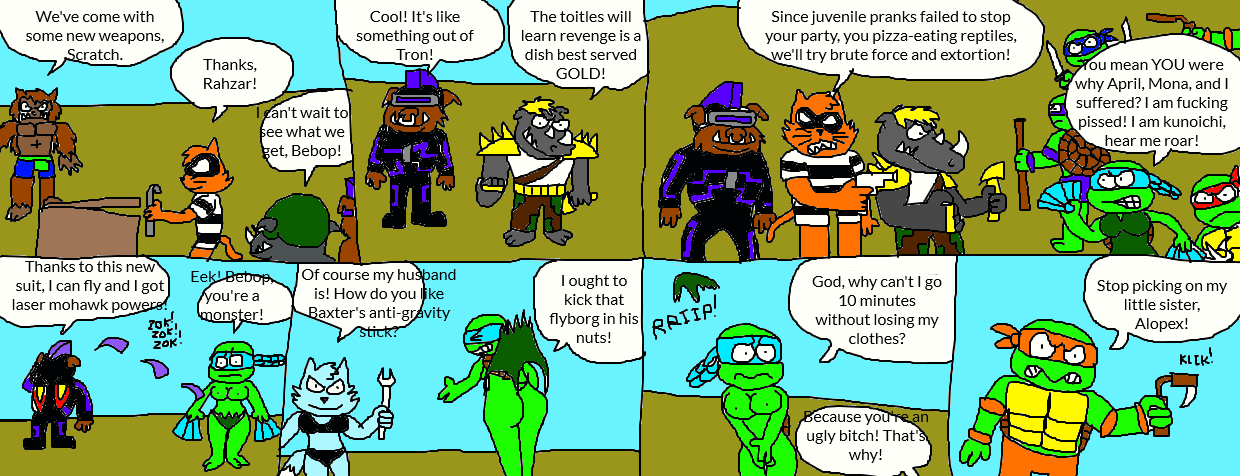 TMNT: Summer Blast Page 6 by LuciferTheShort on DeviantArt