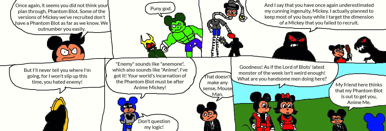 Mickey and the Multiverse Page 5 by LuciferTheShort on DeviantArt