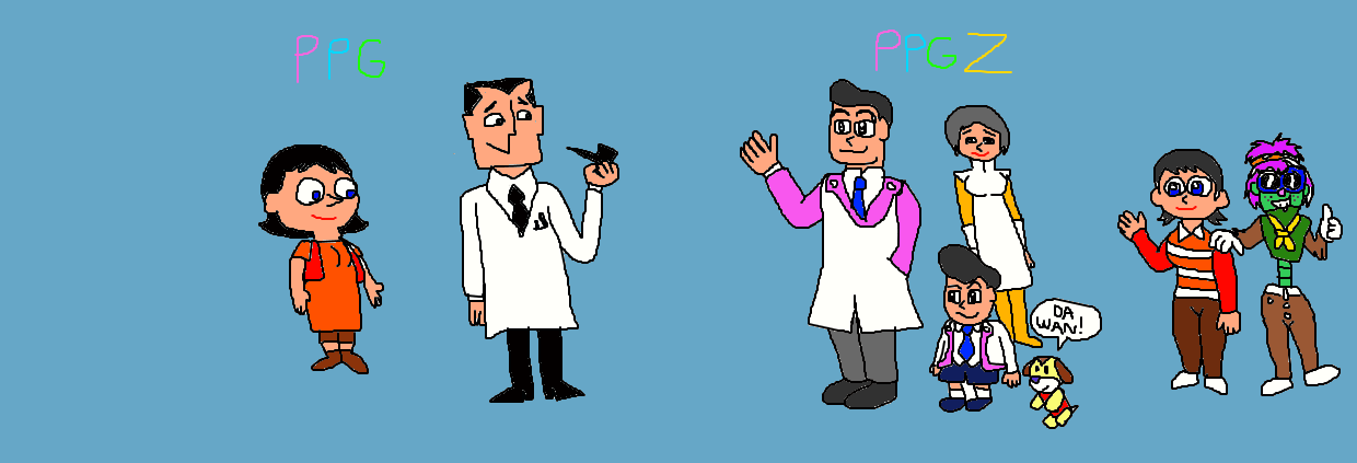 Powerpuff Girls Z Professor Utonium