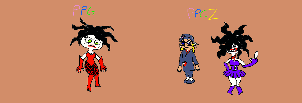 Powerpuff Girls Z Sedusa Transformation