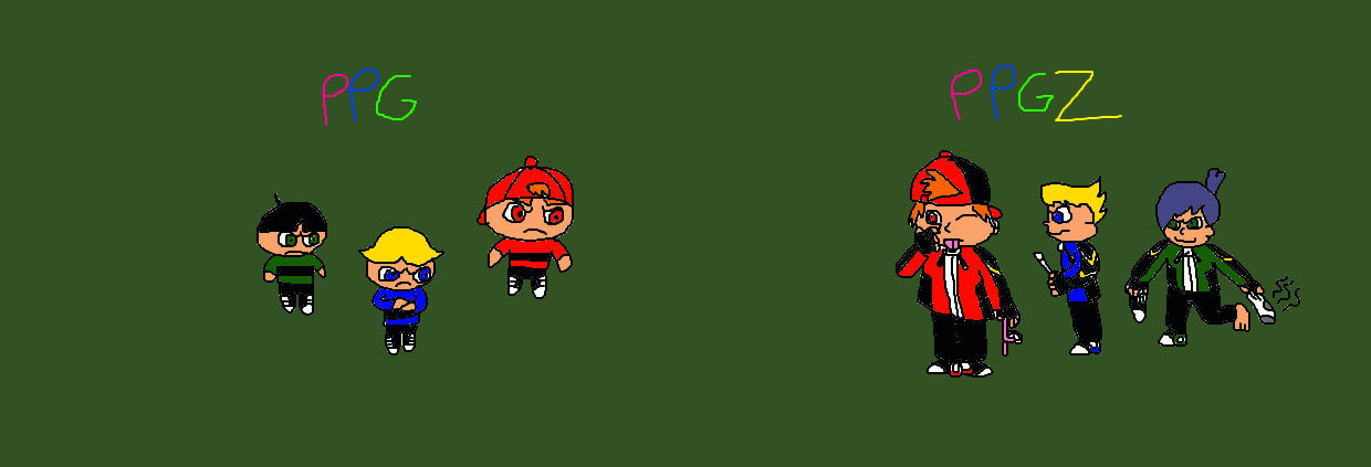 The Rowdyruff Boys: Classic and Anime by LuciferTheShort on DeviantArt