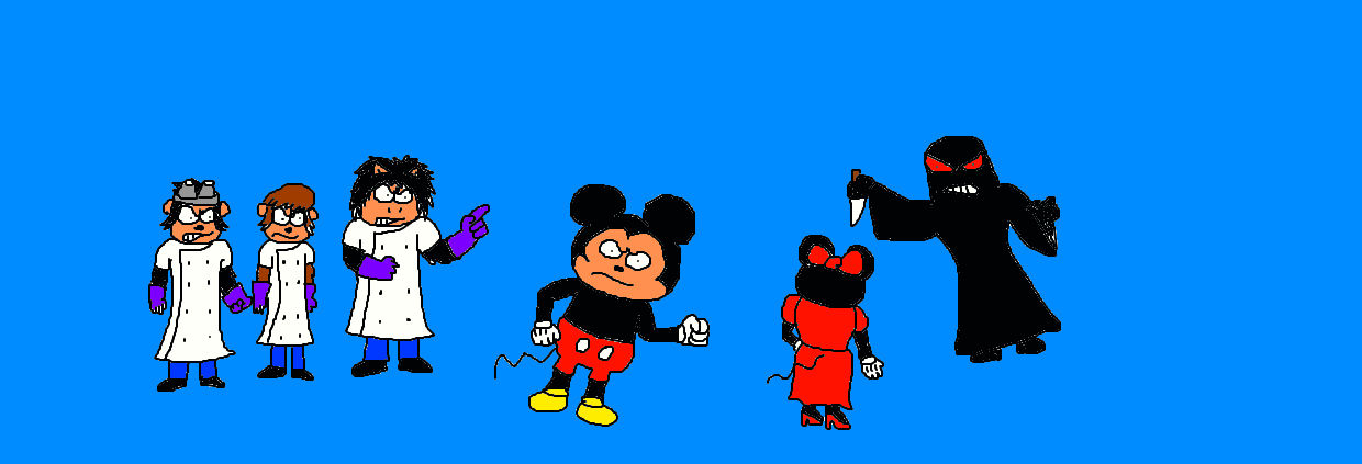 Random Mickey Mouse Drawing by LuciferTheShort on DeviantArt