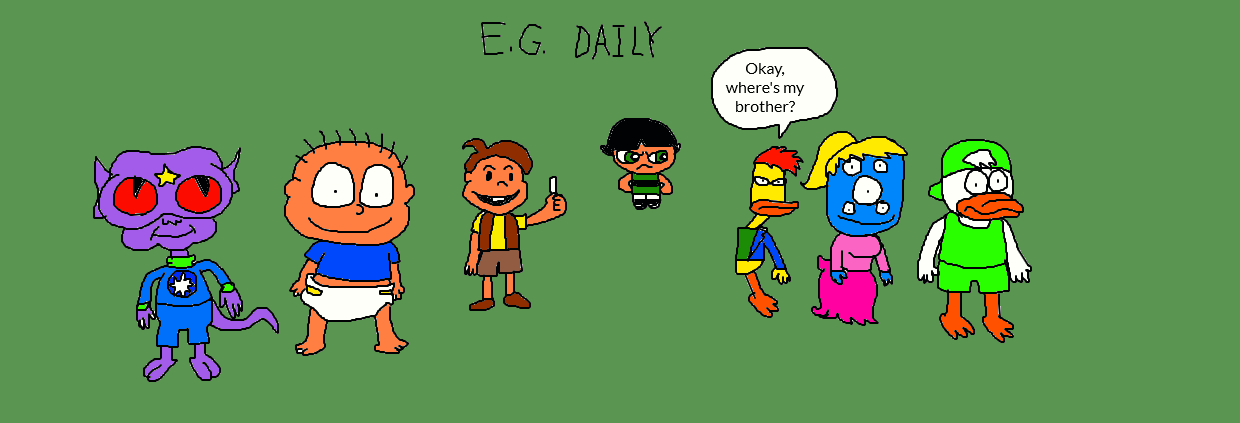 My Top 20 Voice Actors 6: E.G. Daily by LuciferTheShort on DeviantArt