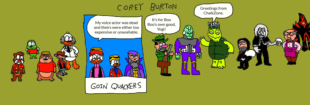 My Top 20 Voice Actors 12: Corey Burton by LuciferTheShort on DeviantArt