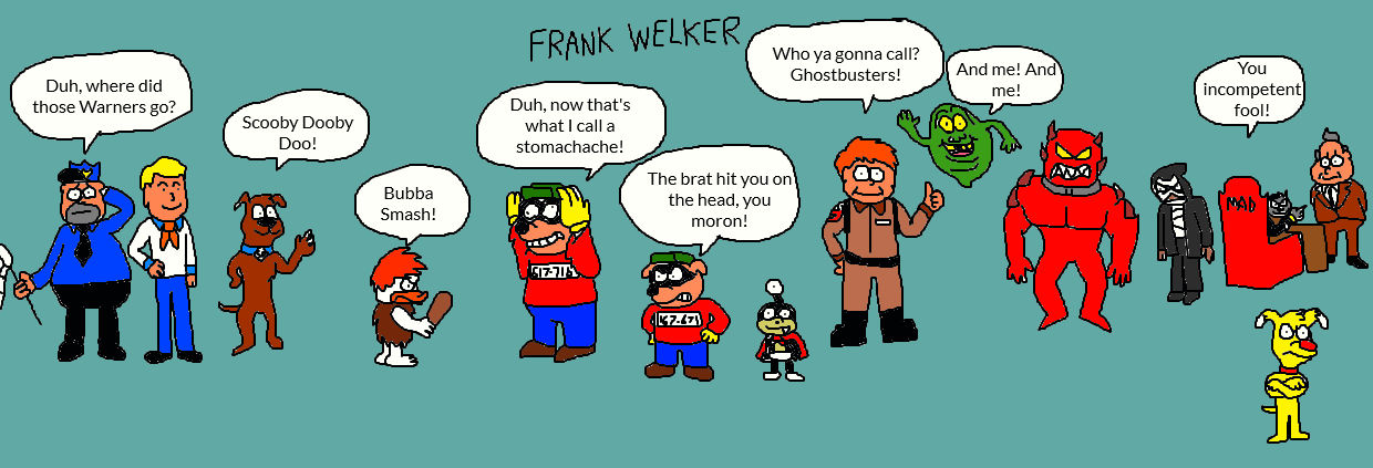 My Top 20 Voice Actors 14: Frank Welker by LuciferTheShort on DeviantArt