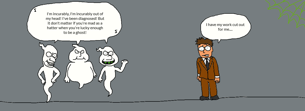 The Ghostly Trio by LuciferTheShort on DeviantArt