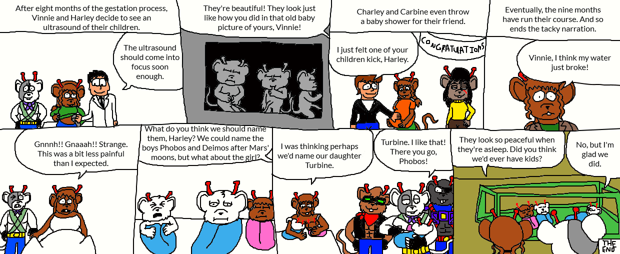 Pregnant Biker Mice From Mars