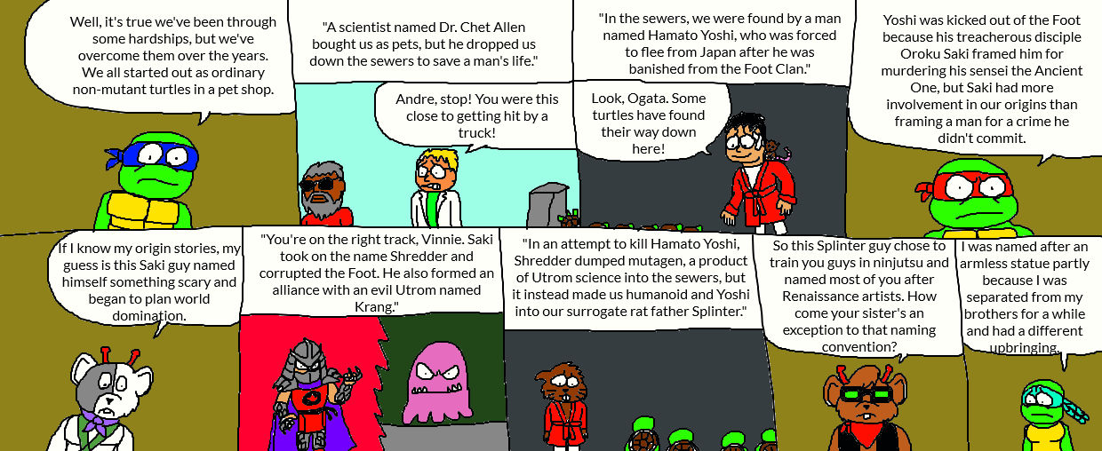 Turtles Met Mice Page 4 by LuciferTheShort on DeviantArt