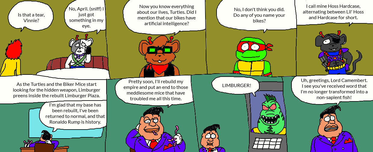 Turtles Met Mice Page 7 by LuciferTheShort on DeviantArt