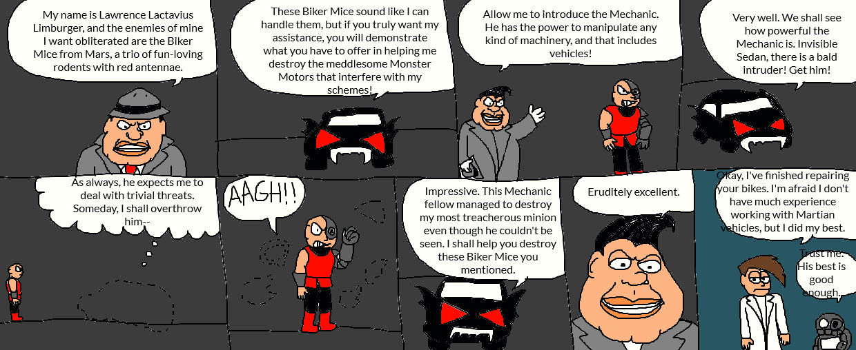 Monster Motors and Martian Mice Page 3 by LuciferTheShort on DeviantArt
