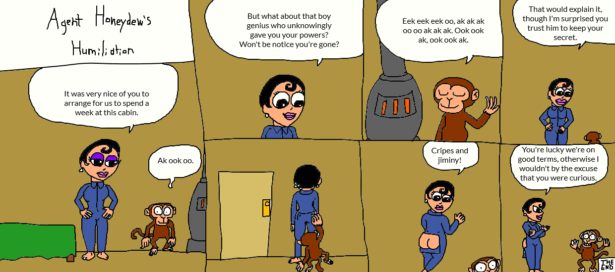 Agent Honeydew's Humiliation by LuciferTheShort on DeviantArt