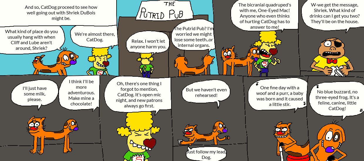 CatDog: Love Games Page 5 by LuciferTheShort on DeviantArt