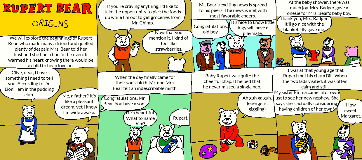 Rupert The Bear Comic