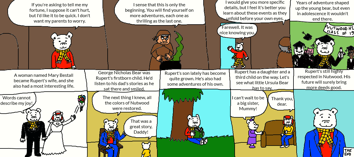 Rupert The Bear Comic