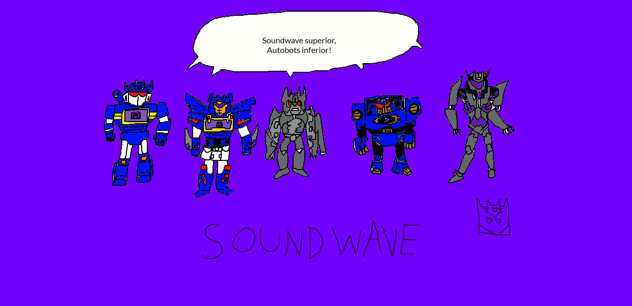 Soundwave: Superior in All Eras by LuciferTheShort on DeviantArt