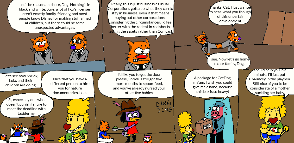 An Awkward Dinner Page 2 by LuciferTheShort on DeviantArt