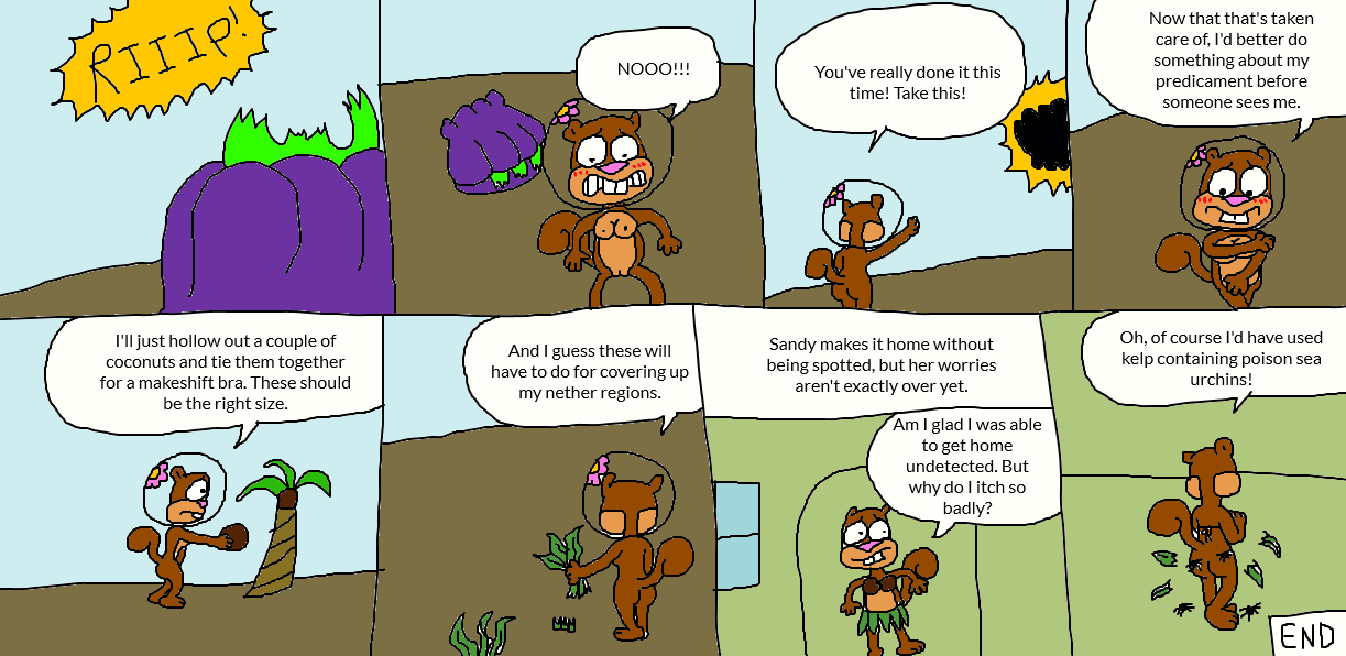 Clam Wrestling Gone Wrong Page 2 (Finale) by LuciferTheShort on DeviantArt