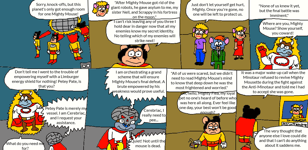 What Became of Mighty Mouse? Page 5 by LuciferTheShort on DeviantArt