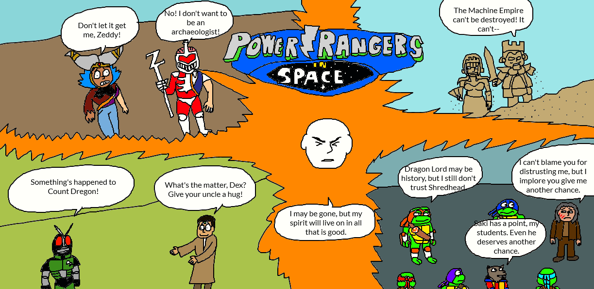 Power Rangers Recap: Power Rangers in Space by LuciferTheShort on ...