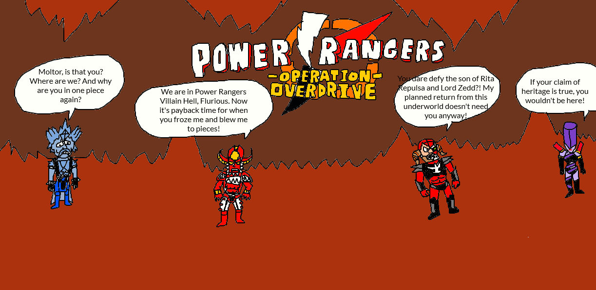 Power Rangers Recap: Operation Overdrive by LuciferTheShort on DeviantArt