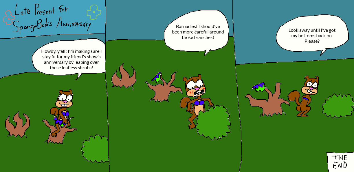 Late Present for SpongeBob's Anniversary by LuciferTheShort on DeviantArt