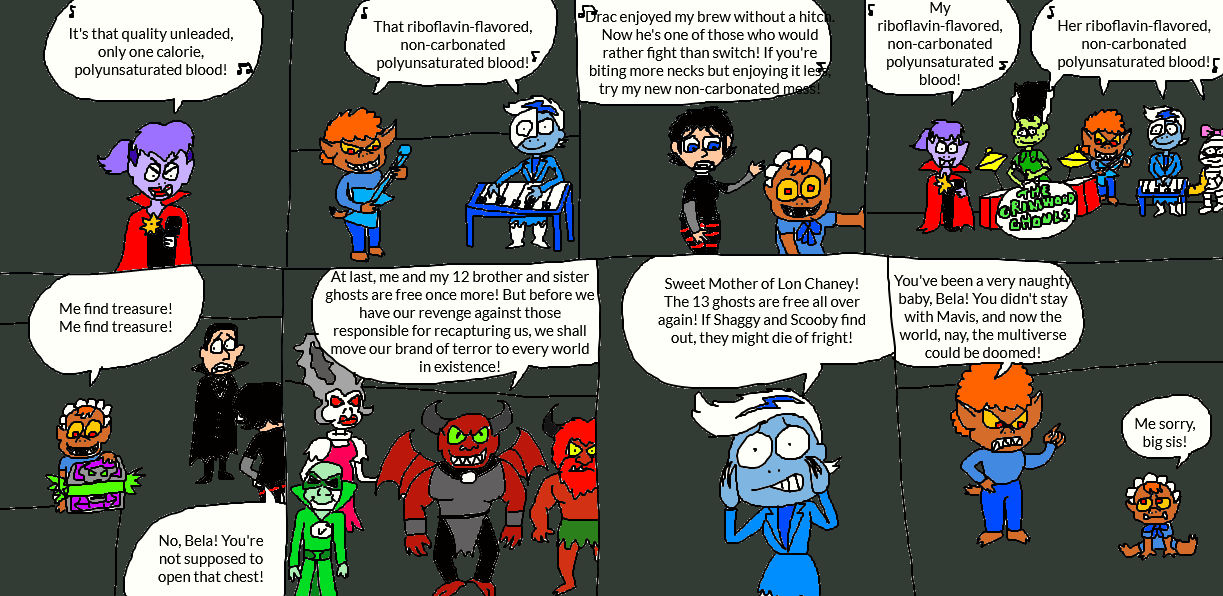 Mega Monster Mash Page 4 by LuciferTheShort on DeviantArt