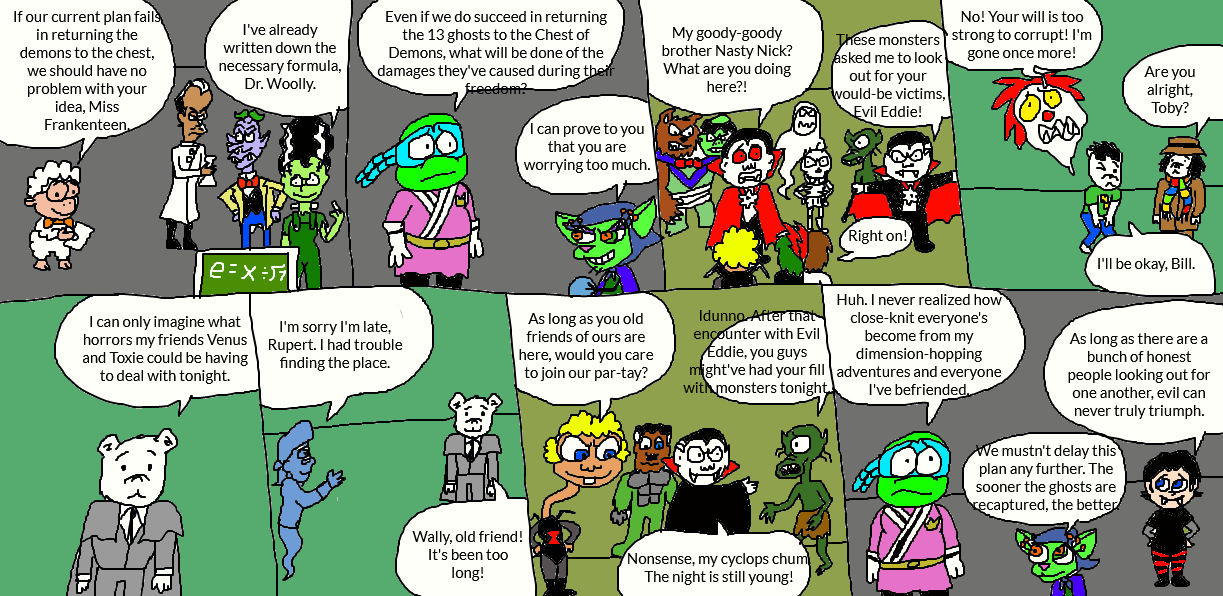 Mega Monster Mash Page 9 by LuciferTheShort on DeviantArt