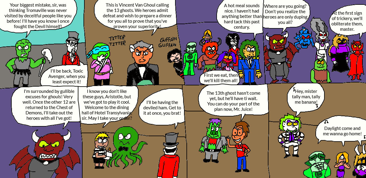 Mega Monster Mash Page 10 by LuciferTheShort on DeviantArt