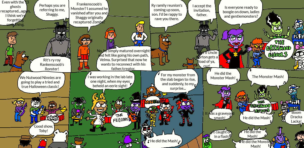 Mega Monster Mash Page 13 by LuciferTheShort on DeviantArt