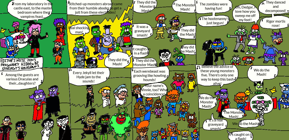 Mega Monster Mash Page 14 by LuciferTheShort on DeviantArt