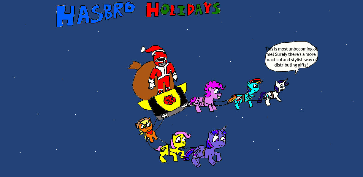 Hasbro Holidays by LuciferTheShort on DeviantArt