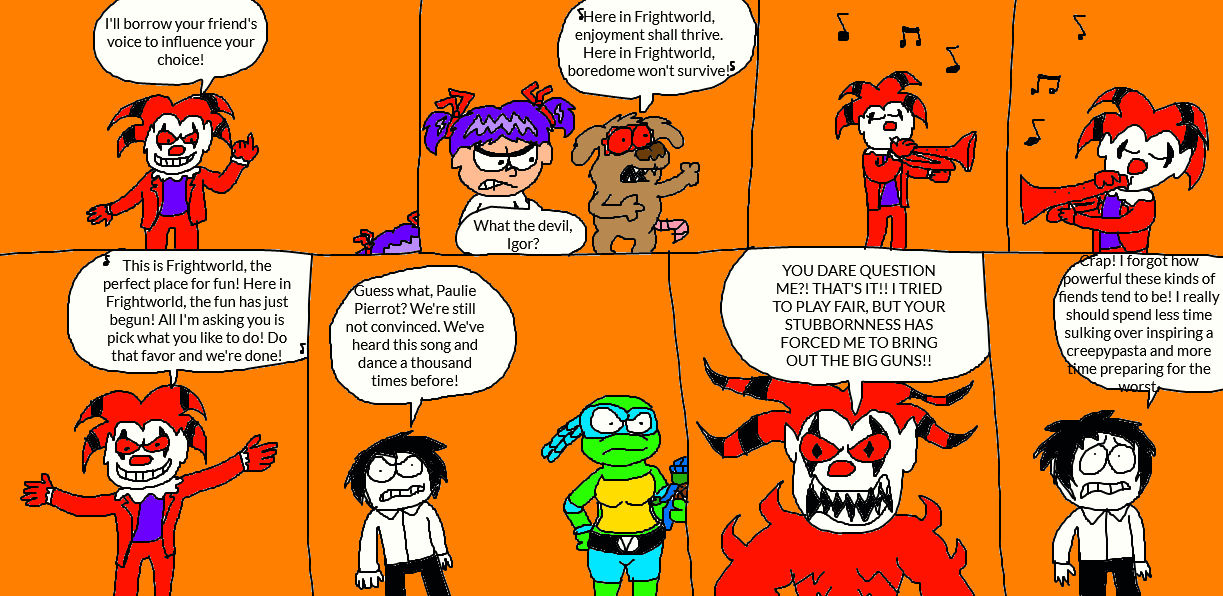 Funhouse of Fear Page 4 by LuciferTheShort on DeviantArt
