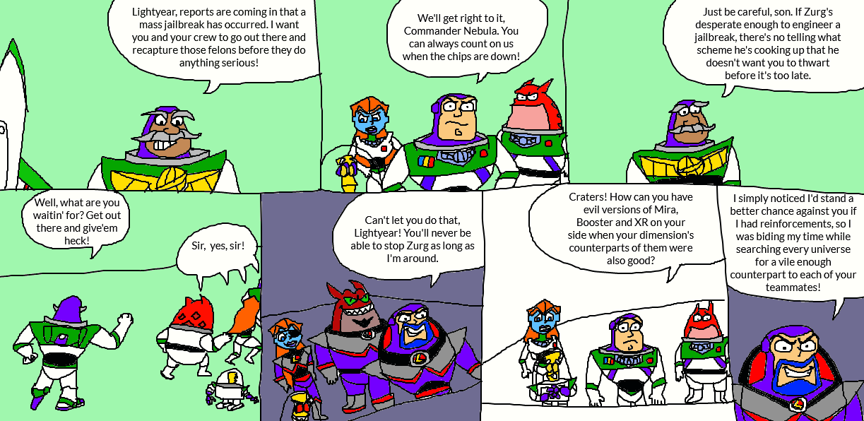 Buzz Lightyear Of Star Command Commander Nebula