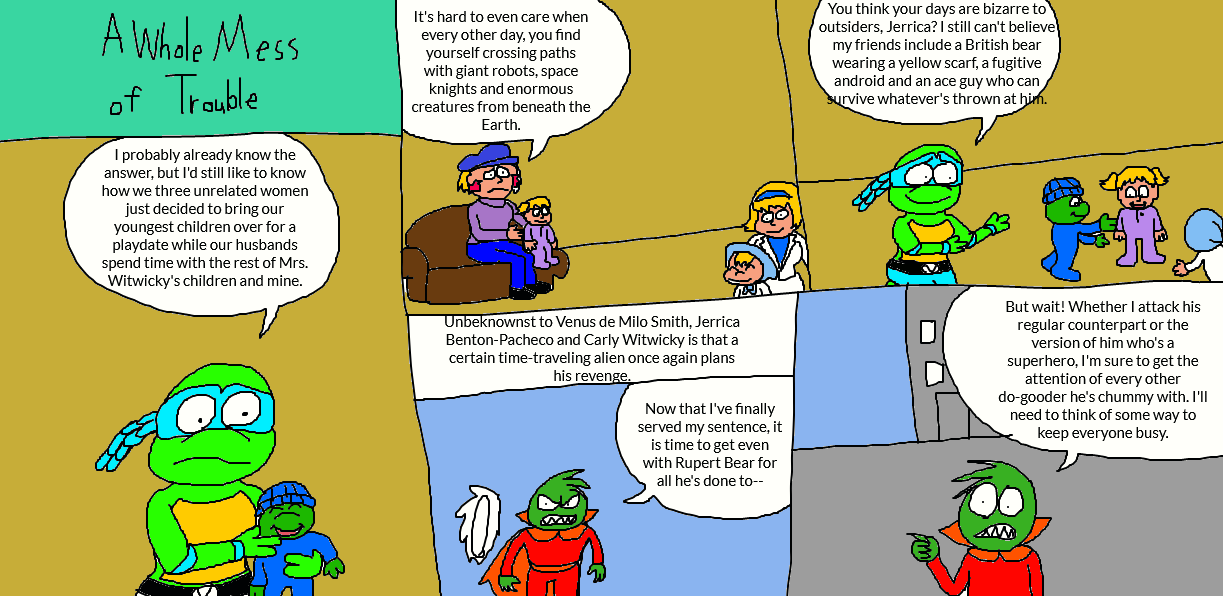 A Whole Mess of Trouble Page 1 by LuciferTheShort on DeviantArt