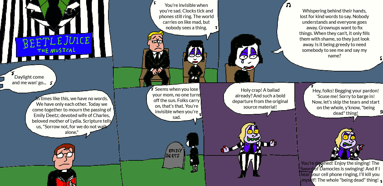 Beetlejuice: The Musical Page 1 by LuciferTheShort on DeviantArt